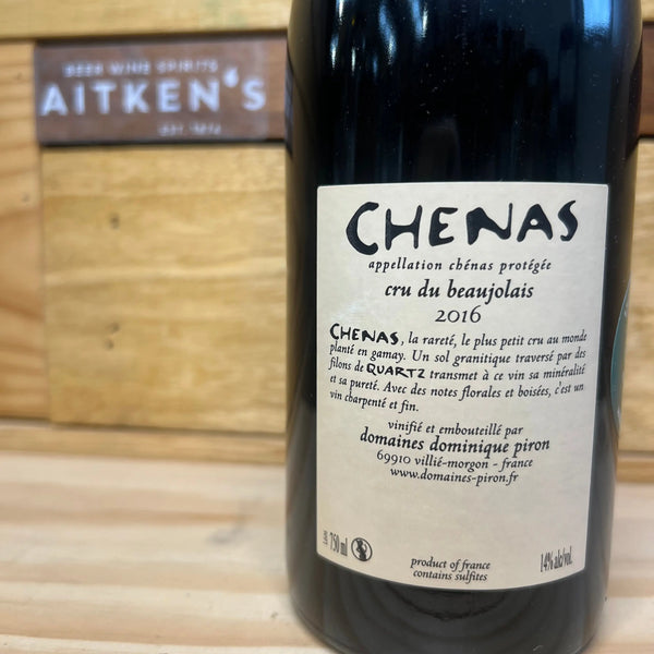 Piron & Lameloise 'Quartz' Chenas – Aitken's