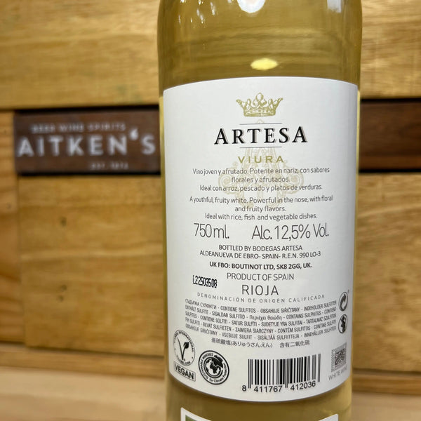 Artesa Viura - Rioja, Spain – Aitken's