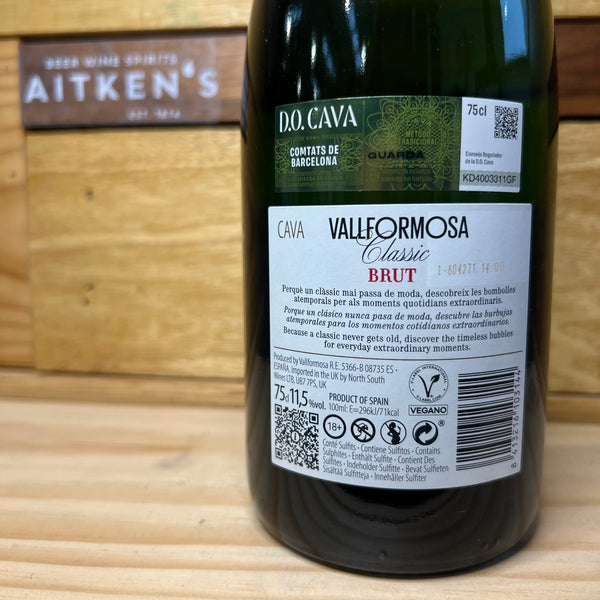Vallformosa Classic Cava Brut NV – Aitken's