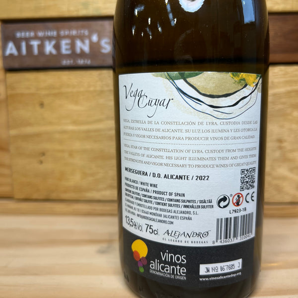 Bodegas Alejandro Vega Cuyar Merseguera – Aitken's
