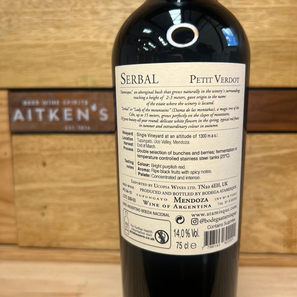 Serbal Petit Verdot – Aitken's