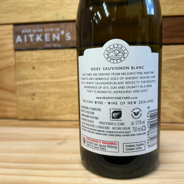 Heaphy Sauvignon Blanc, Nelson – Aitken's