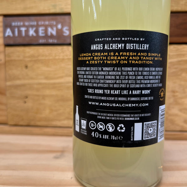 Angus Alchemy, Lemon Cream Moonshine – Aitken's
