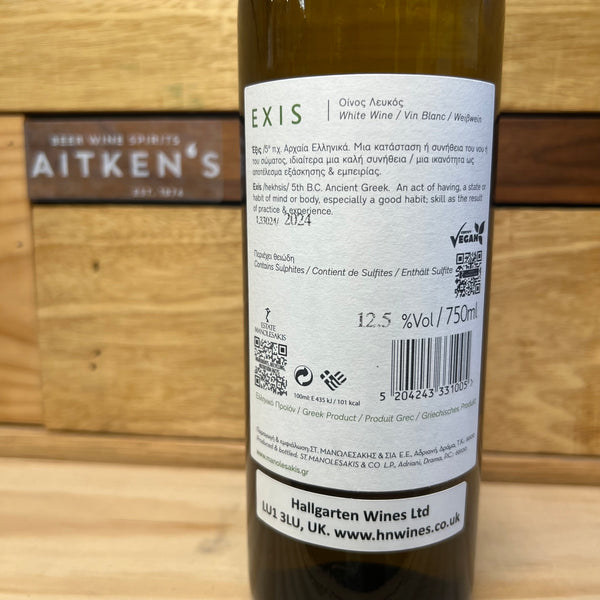 Manolesakis Estate 'Exis' White – Aitken's
