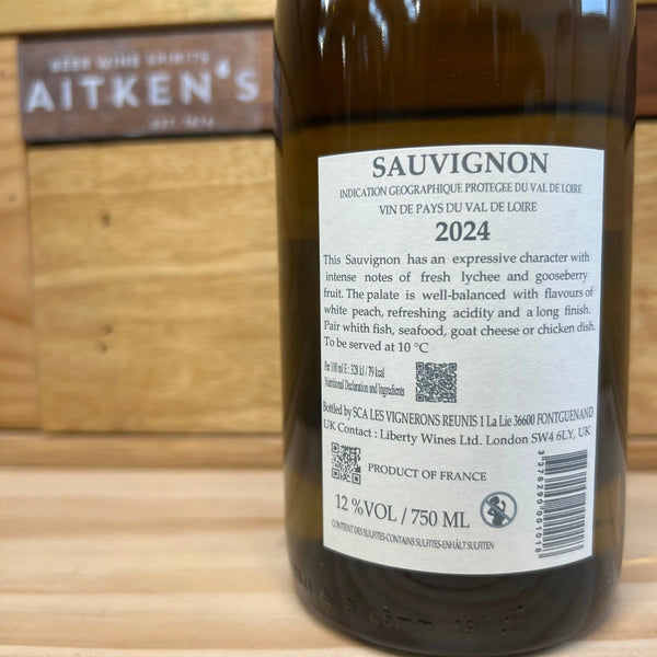 Vignerons de Valençay Sauvignon VdP du Val de Loire - Valençay, France ...