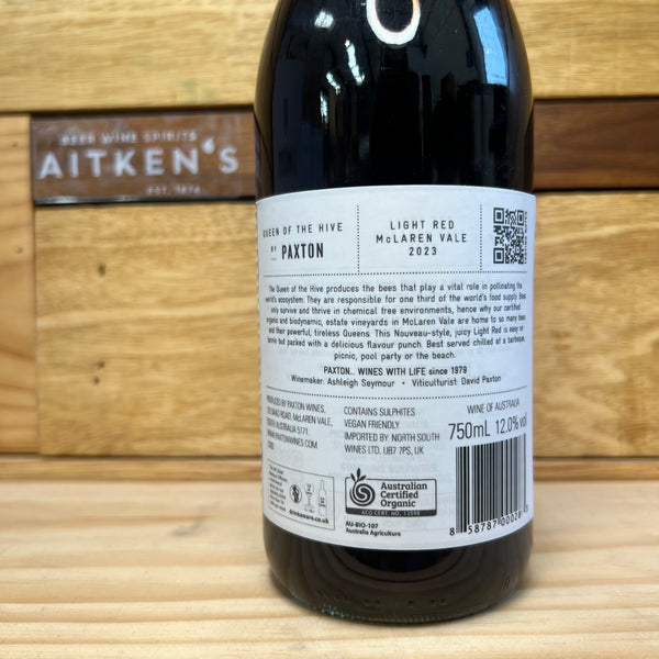 Paxton Queen of the Hive Light Red – Aitken's